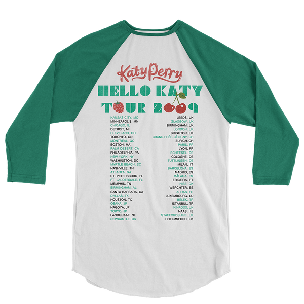 Hello Katy Tour Raglan – Katy Perry Official Store