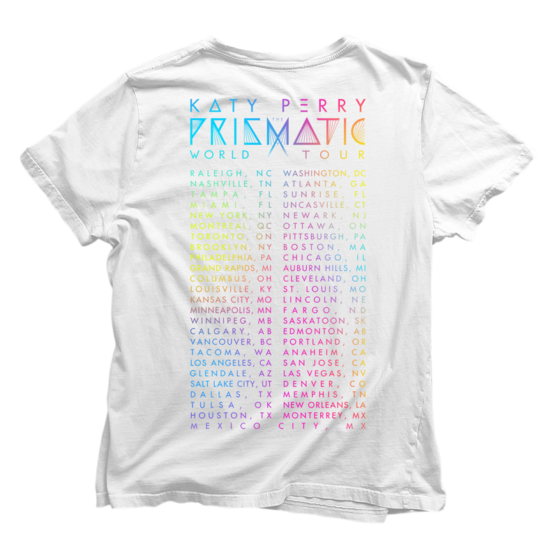Prismatic Tour T-Shirt - Katy Perry Official Store